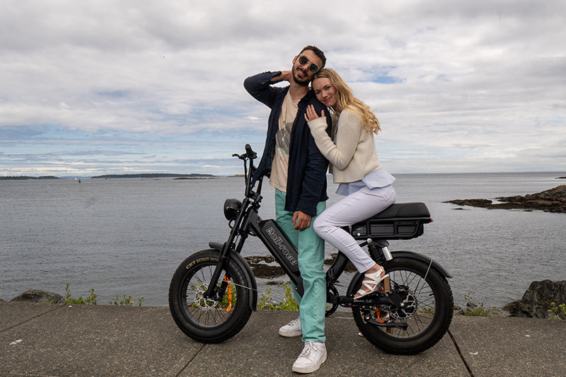 The Best 2-Seater E-Bike-For 2 Adults up to 450Lb – Roll Road Ebike